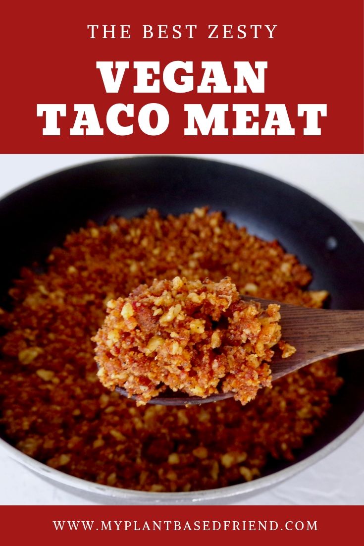Vegan Tacos: The Best Walnut Taco Meat Recipe | My Plant-Based Friend