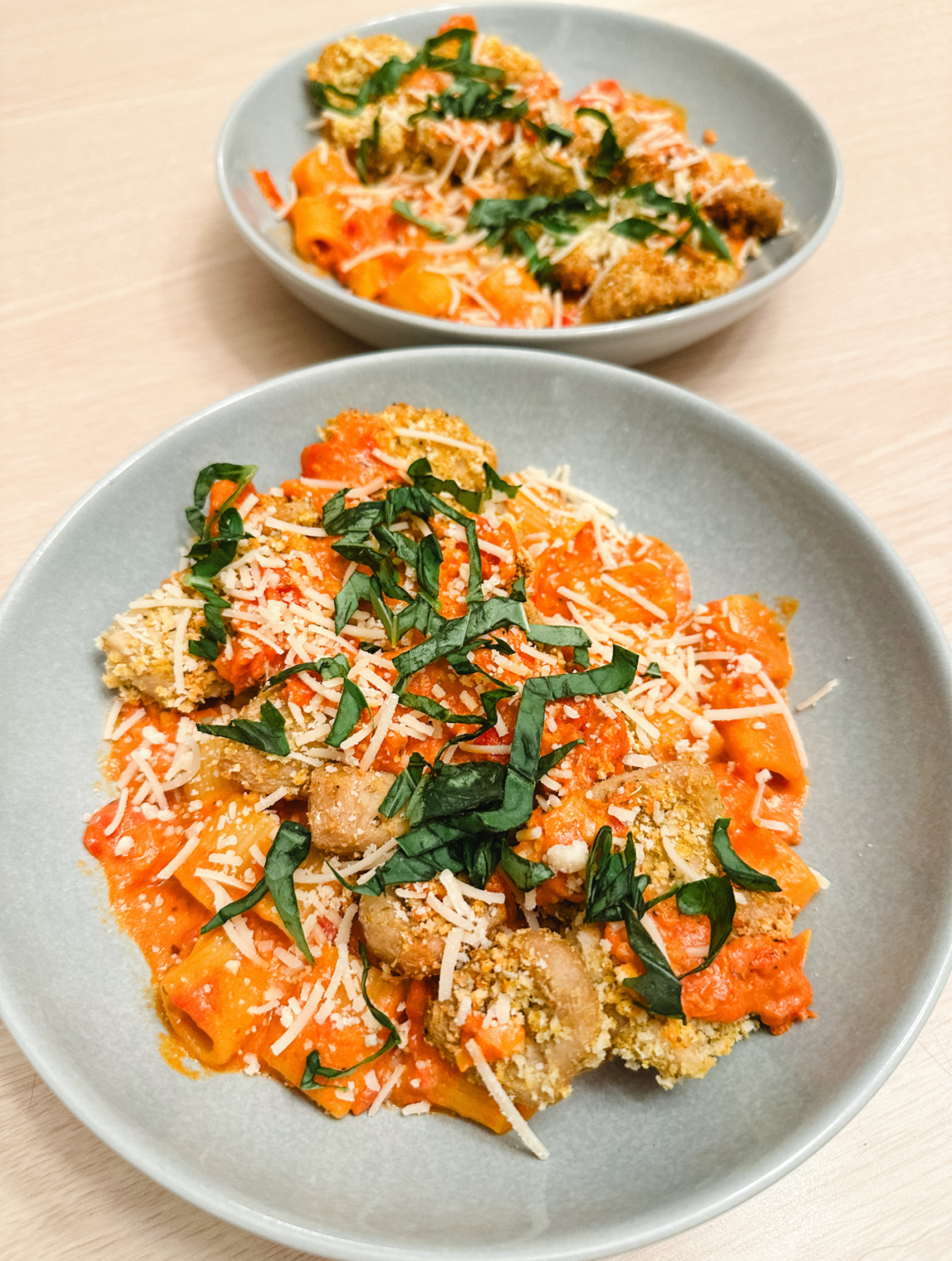 The Best Creamy Vegan Chicken Rigatoni Recipe | My Plant-Based Friend